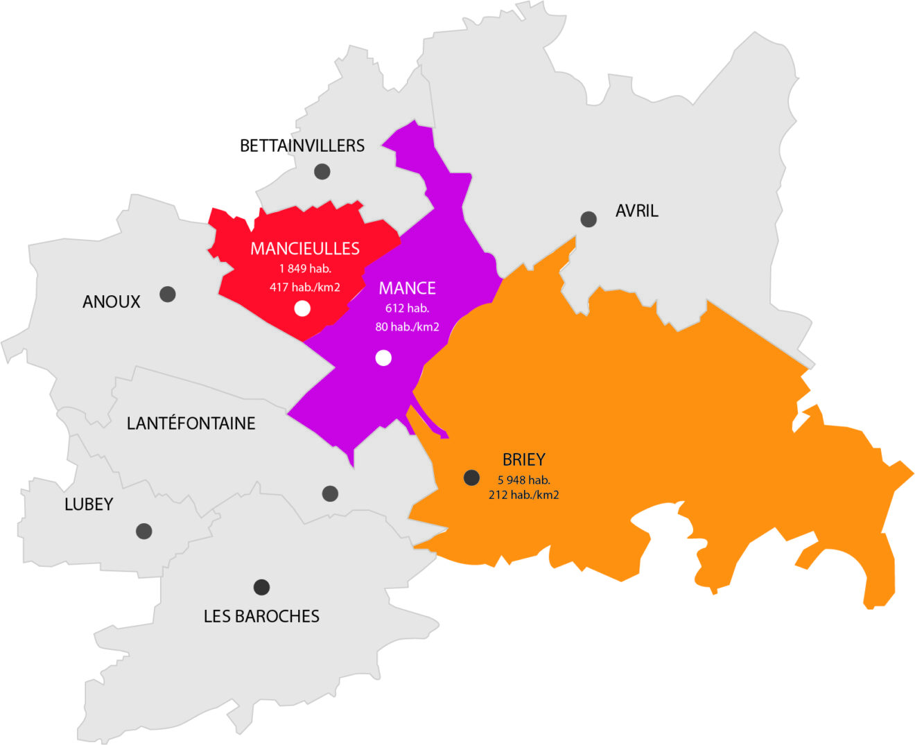 La commune nouvelle - Val de Briey